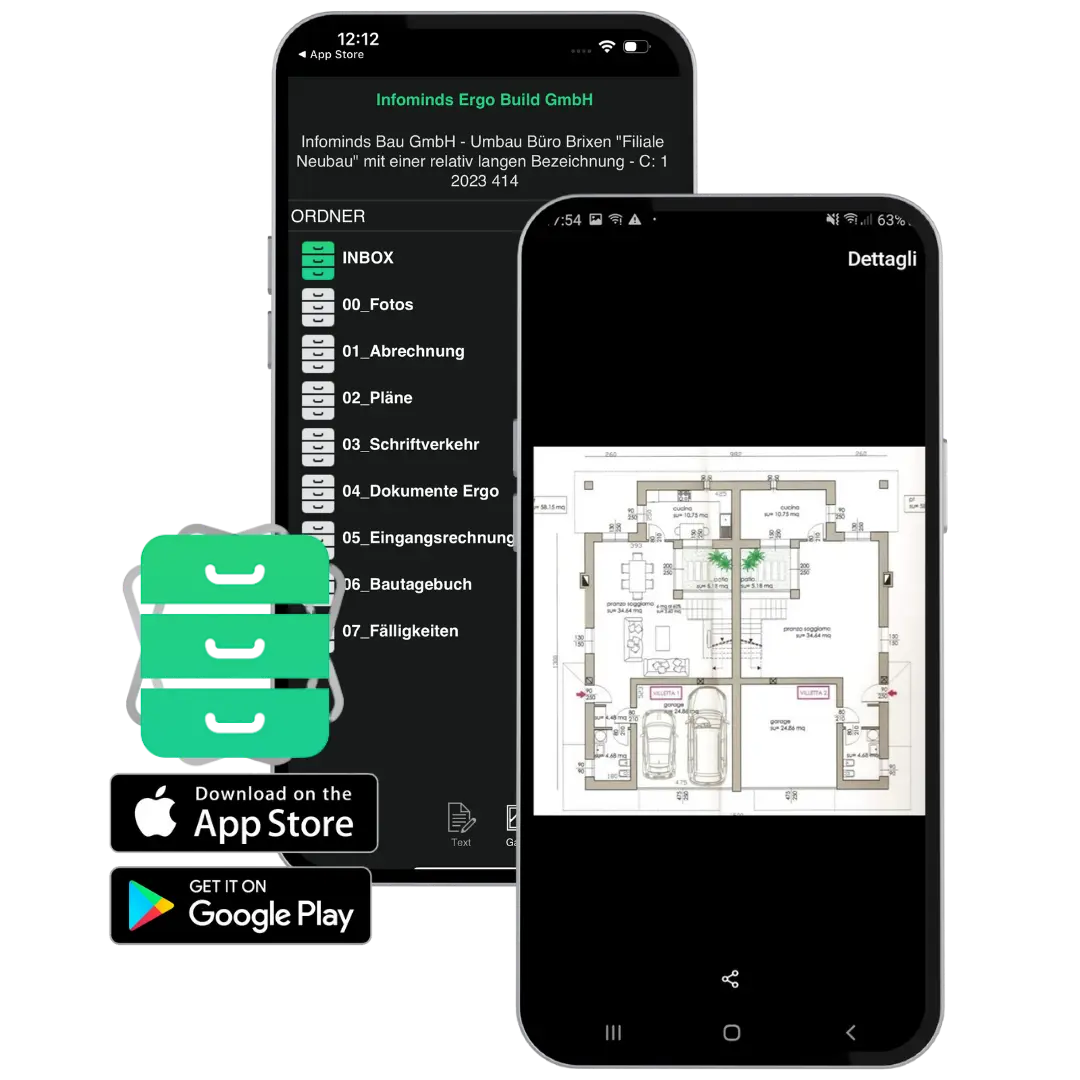 App für die Bauakte aktuell und immer dabei: Ergo Mobile Doc